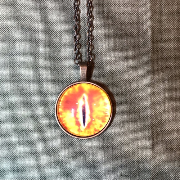 Jewelry | Lord Of The Rings Eye Of Sauron Necklace | Poshmark